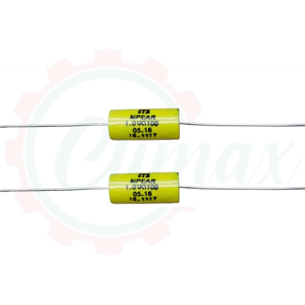 1.01k1100 MPEAR AXIAL CAPACITOR (5Pcs) - Climax Components Inc